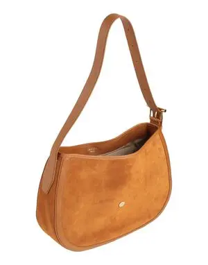 Alexander McQueen Shoulder Bag Tan Leather