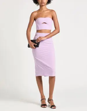 Patrizia Pepe Midi Skirt Size Polyester, Elastane