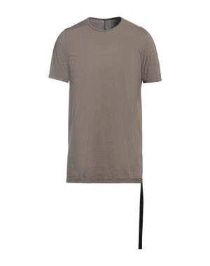 Rick Owens T-shirt Taupe Size Cotton - Grey