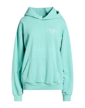 Sporty & Rich Sweatshirt Turquoise Size Cotton - Blue