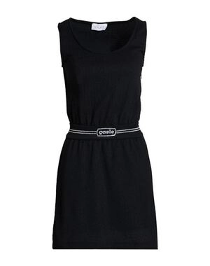GAELLE PARIS Mini Dress Size Polyester, Elastane - Black