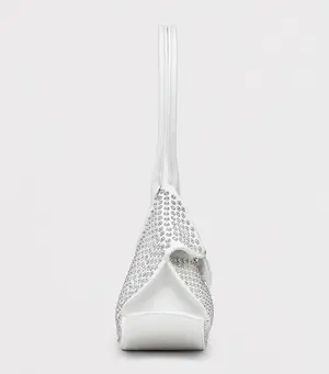 Alexander McQueen Leather Manta Shoulder Bag - White