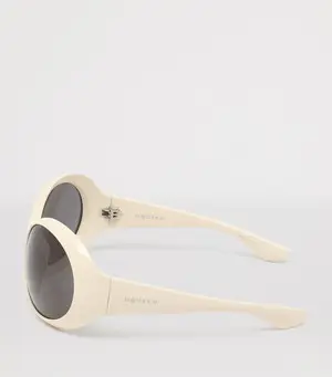 Alexander McQueen Round Kate Sunglasses