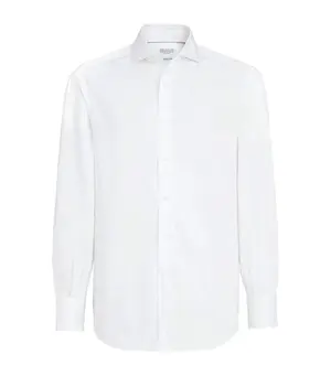 Brunello Cucinelli Cotton Twill Shirt