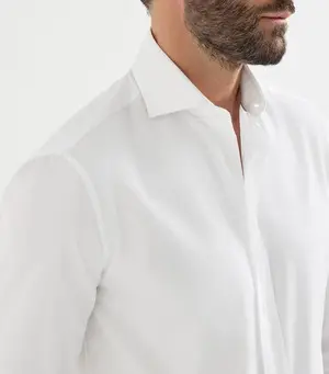 Brunello Cucinelli Cotton Twill Shirt