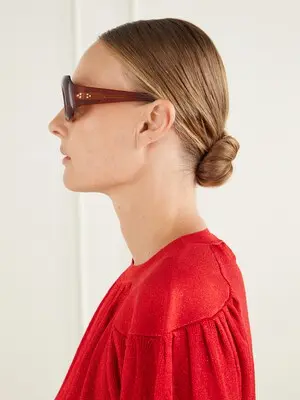 JACQUES MARIE MAGE Starcastle Square-frame Acetate Sunglasses