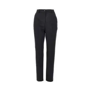 Dolce & Gabbana Wool Twill Pants - Black