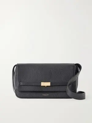 DEMELLIER The New York Leather Shoulder Bag - Black