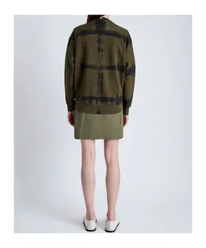 Proenza Schouler Crew Neck Long-sleeved Sweatshirt