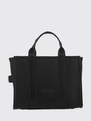 Marc Jacobs The Tote Bag In Grained Leather - Black