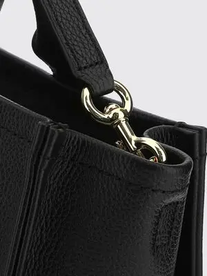 Marc Jacobs The Tote Bag In Grained Leather - Black