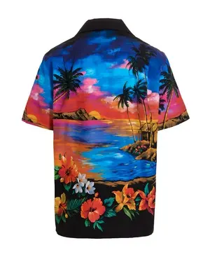 Dolce & Gabbana Dolce Gabbana Hawaii Graphic Printed Shirt