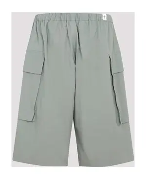 JIL SANDER Cargo Cotton Shorts
