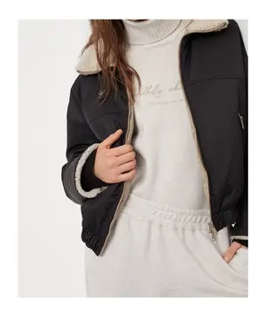 Brunello Cucinelli Zipped Padded Bomber Jacket