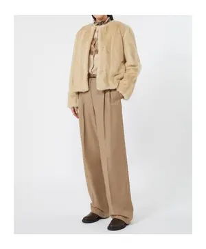 Max Mara Pleated Wide-leg Trousers