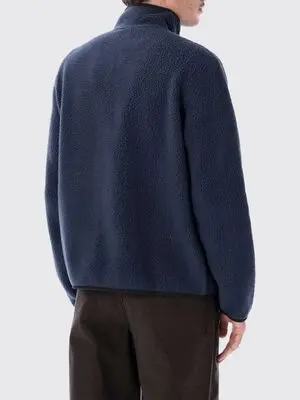 Patagonia Ms Retro Fleece Jacket With High Collar And Embroidered Logo