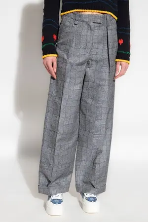 Kenzo Wavy Check' Suit Trousers