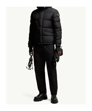 Moncler Kasanka Hooded Insulated Ski Jacket - Black