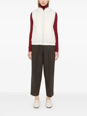 Brunello Cucinelli Hooded Knitted Jacket