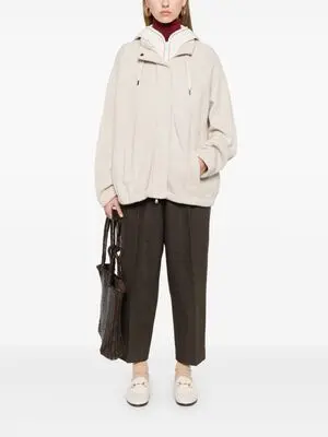 Brunello Cucinelli Hooded Knitted Jacket
