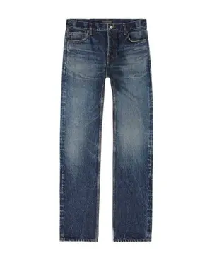 Balenciaga Faded Wide-leg Jeans - No