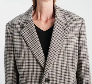 DUNST Houndstooth-pattern Blazer