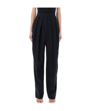 Stella McCartney High-waisted Straight-leg Trousers
