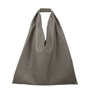MAISON MARGIELA Japanese Logo Detailed Tote Bag - Gray