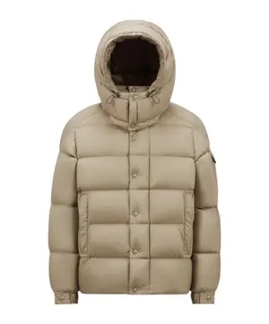 Moncler Vezere Short Down Jacket - Light Brown