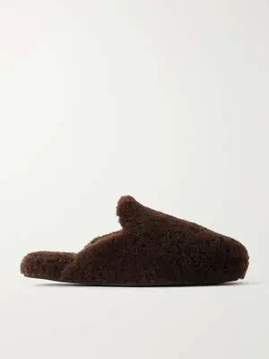 TEKLA Shearling Slippers