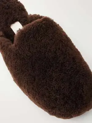 TEKLA Shearling Slippers