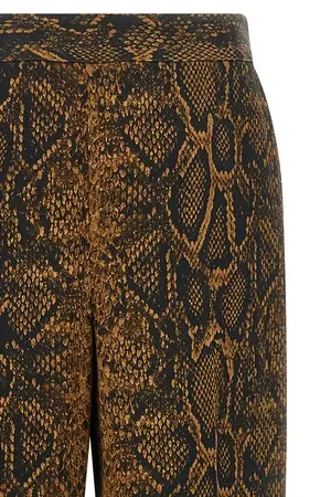 TWINSET Wide-leg Animal Print Pants - No