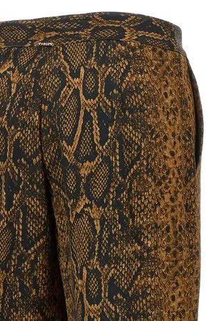 TWINSET Wide-leg Animal Print Pants - No