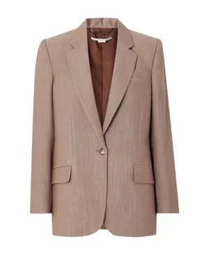 STELLA MCCARTNEY Single-breasted Tailored Blazer