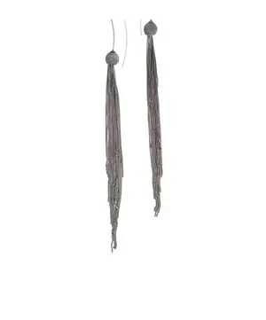 ANN DEMEULEMEESTER Multi-chain Earrings - Silver