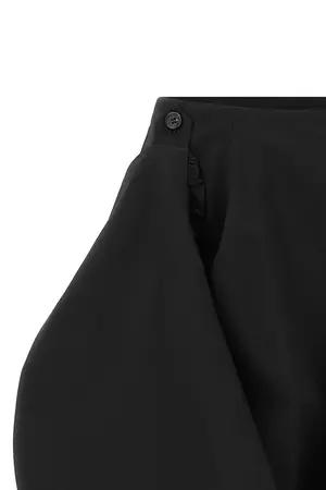 Comme Des Garçons Pleated Midi Skirt