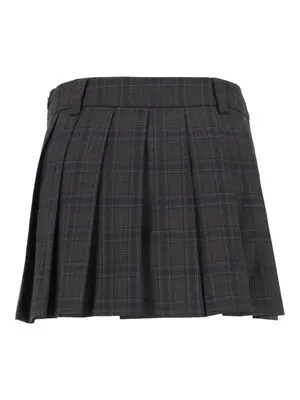 DUNST Pleated Midi Skirt