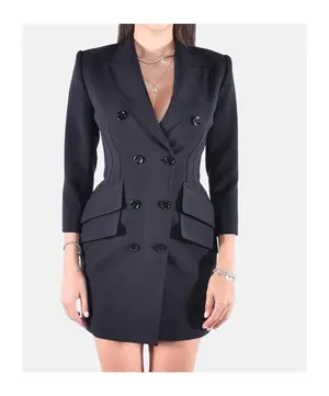 Elisabetta Franchi Double-breasted Coat Dress