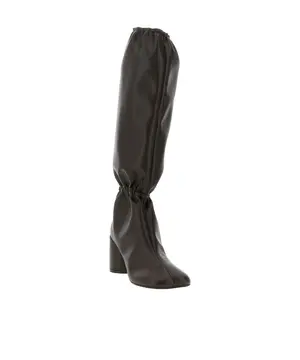 MAISON MARGIELA Anatomic Square Toe Knee-high Boots