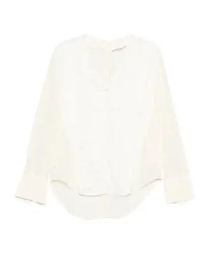Victoria Beckham Cuff Detail Blouse
