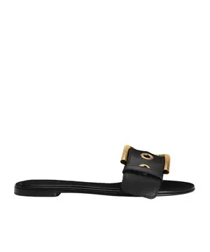 Dolce & Gabbana Buckle-detail Flat Sandals