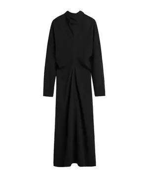 TOTEME Scarf-neck Long Sleeved Maxi Dress