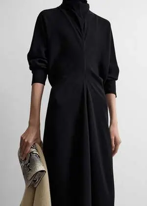 TOTEME Scarf-neck Long Sleeved Maxi Dress