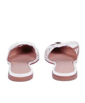 Santoni Stella Cut-out Slingback Pumps