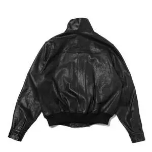 Auralee Textured Leather Blouson