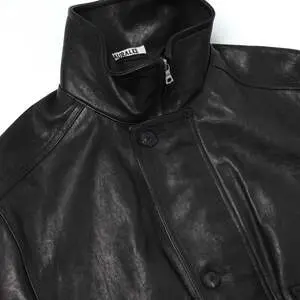 Auralee Textured Leather Blouson
