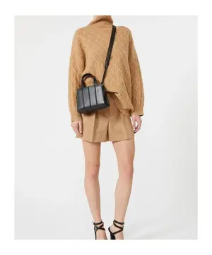 Max Mara Oversized Diamond Wool And Cashmere Sweater