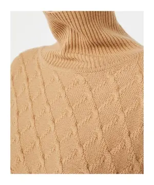 Max Mara Oversized Diamond Wool And Cashmere Sweater