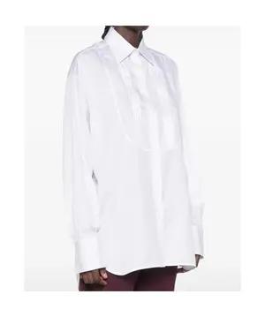 Ermanno Scervino Pintuck-detail Oversized Shirt