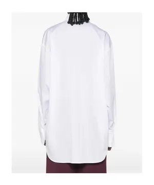 Ermanno Scervino Pintuck-detail Oversized Shirt